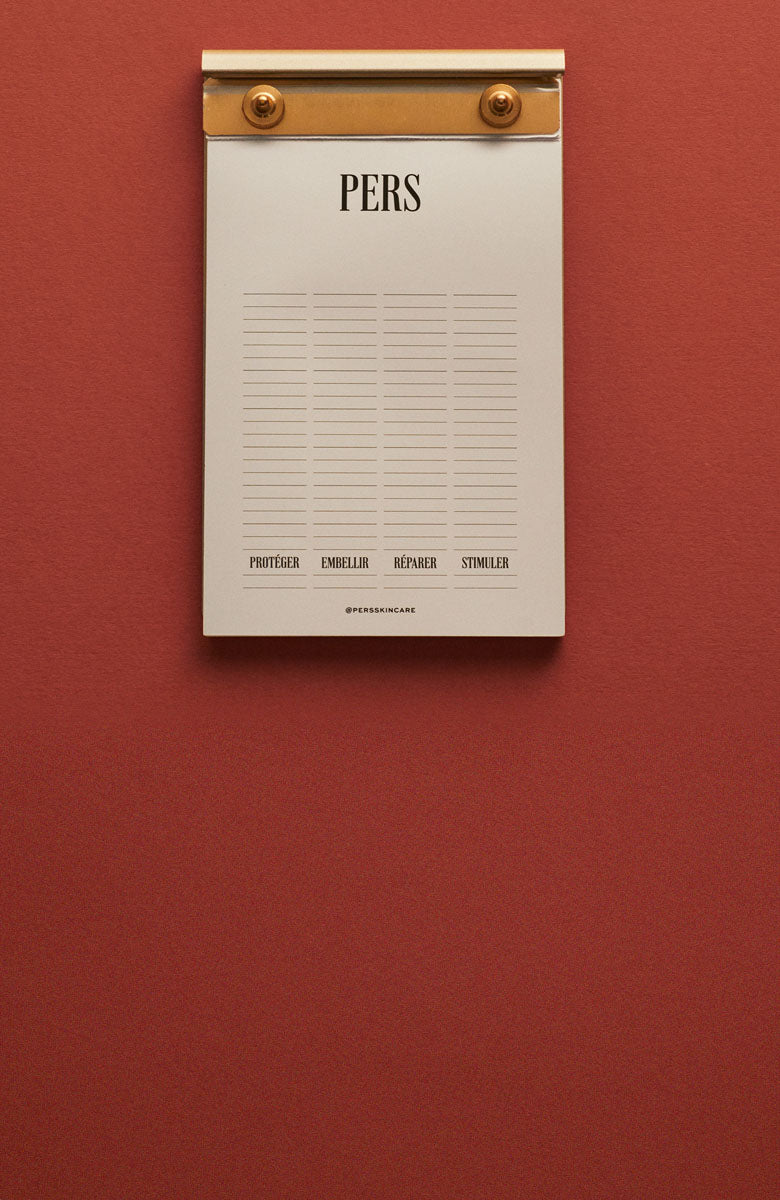 PERS Skincare - Un protocole de soins du visage en 4 actions